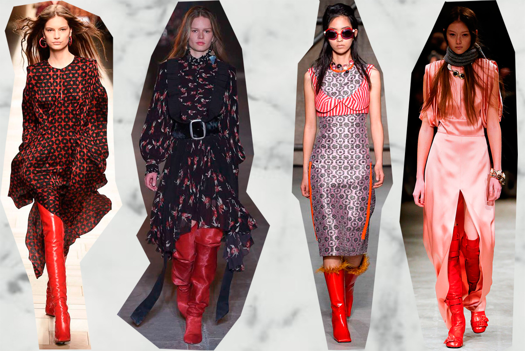 TENDENCIAS AW17/18: La botas rojas de este otoño • Perlas y Coco