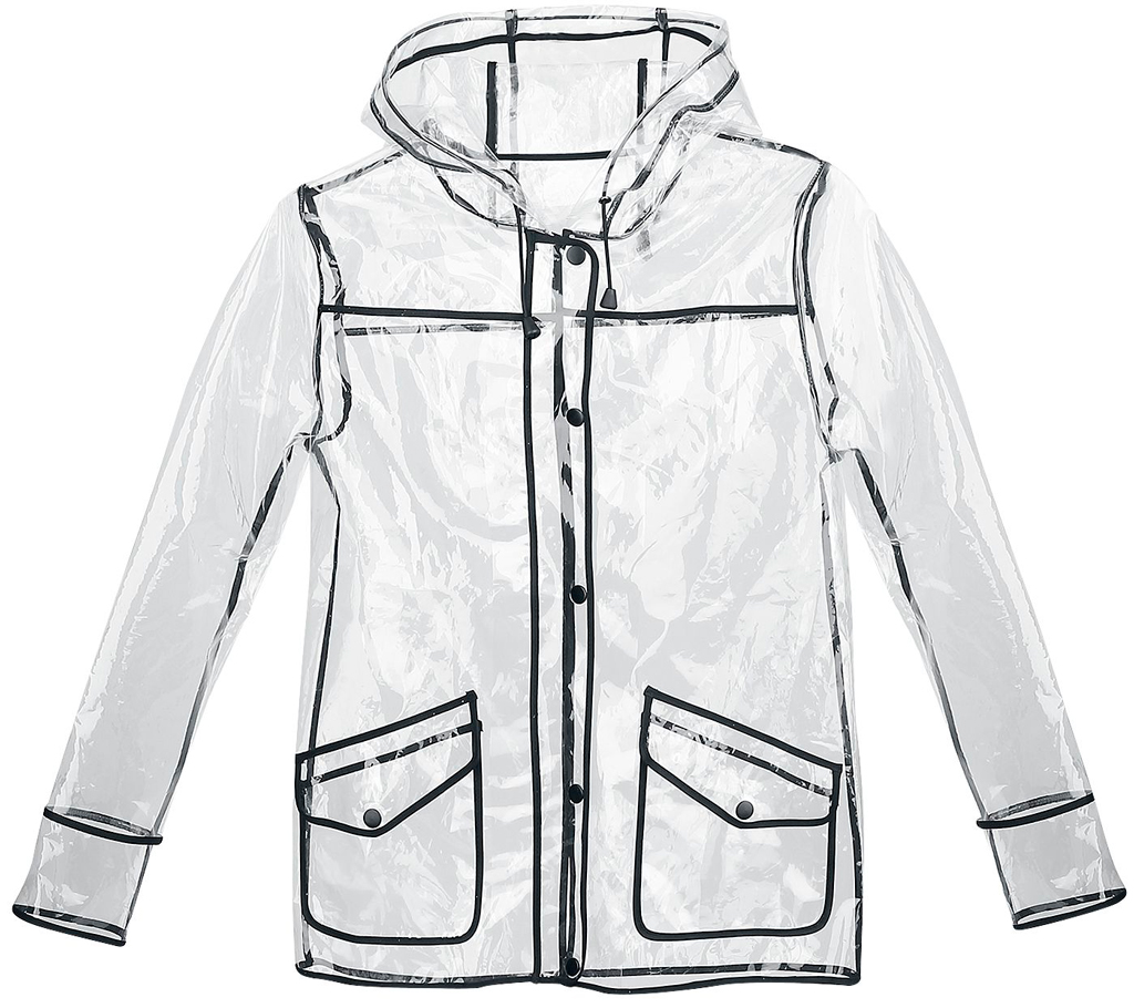 Tendencias AW17/18: Impermeables transparentes • Perlas y Coco